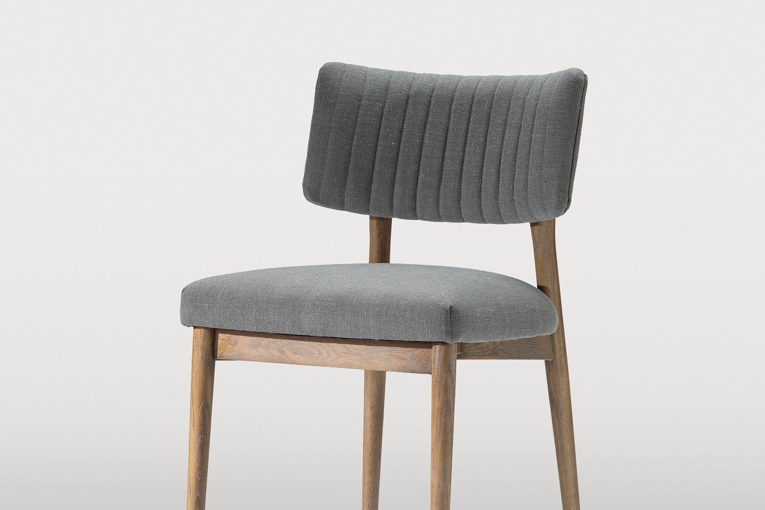 Leodis Dining Chair – Grey Bouclé Comfort | Cielo SA