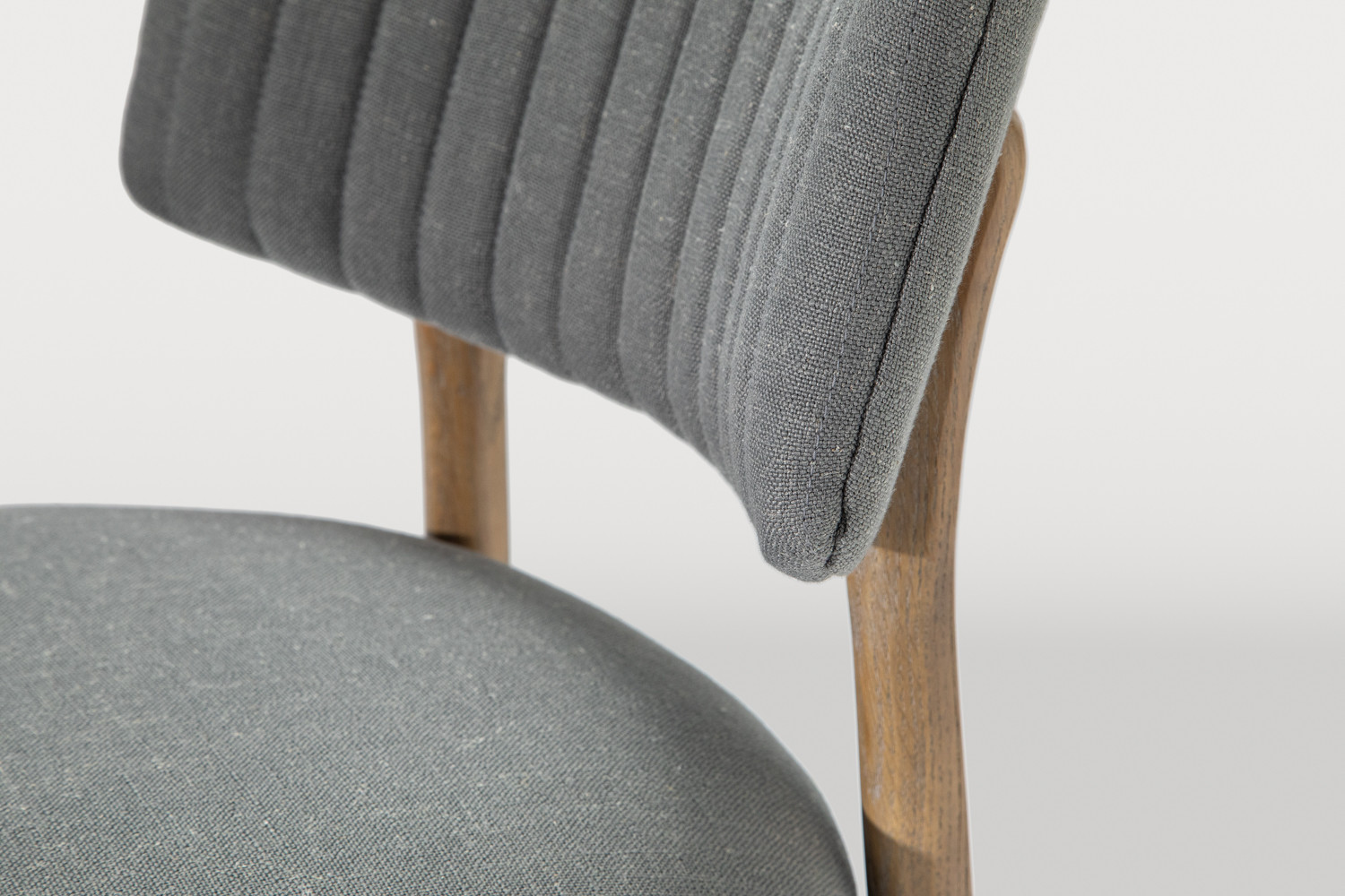 Leodis Dining Chair – Grey Bouclé Comfort | Cielo SA