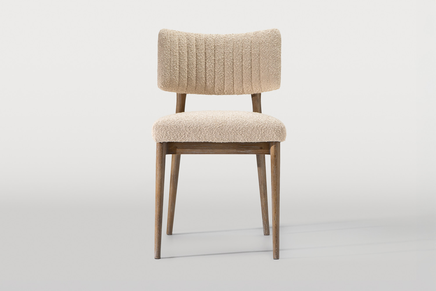 Leodis Dining Chair – Cream Bouclé Comfort | Cielo SA
