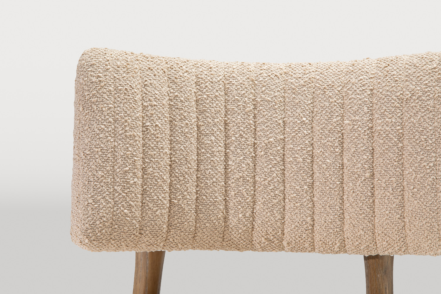 Leodis Dining Chair – Cream Bouclé Comfort | Cielo SA