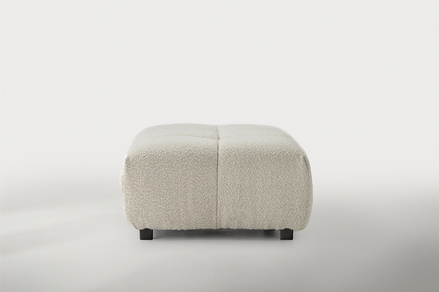 Norhaven Ottoman | Bouclé Modular Ottoman | Cielo SA