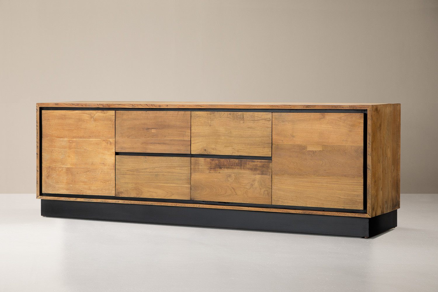 Lenox TV Stand – Elegant Storage & Teak Wood Finish | Cielo South ...