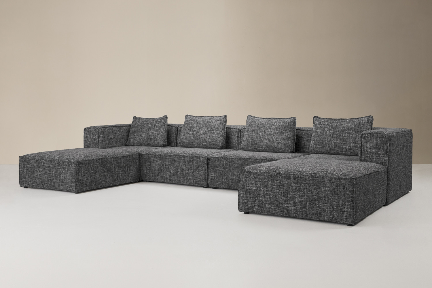 Montclair Grand Modular Couch - Moonshadow | Cielo