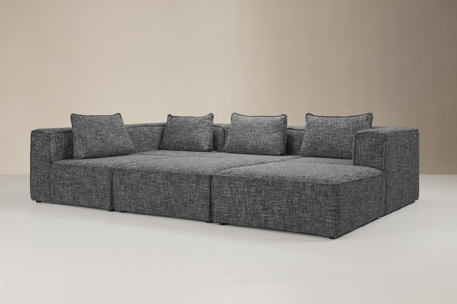 Montclair Grand Modular Couch - Moonshadow | Cielo