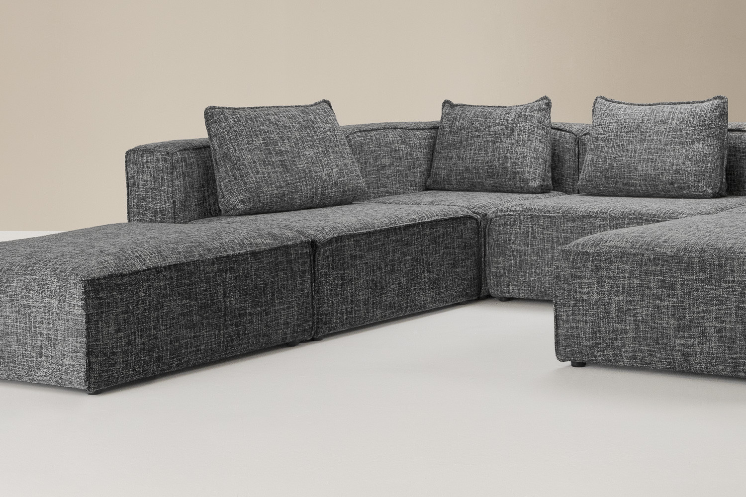 Montclair Grand Modular Couch - Moonshadow | Cielo
