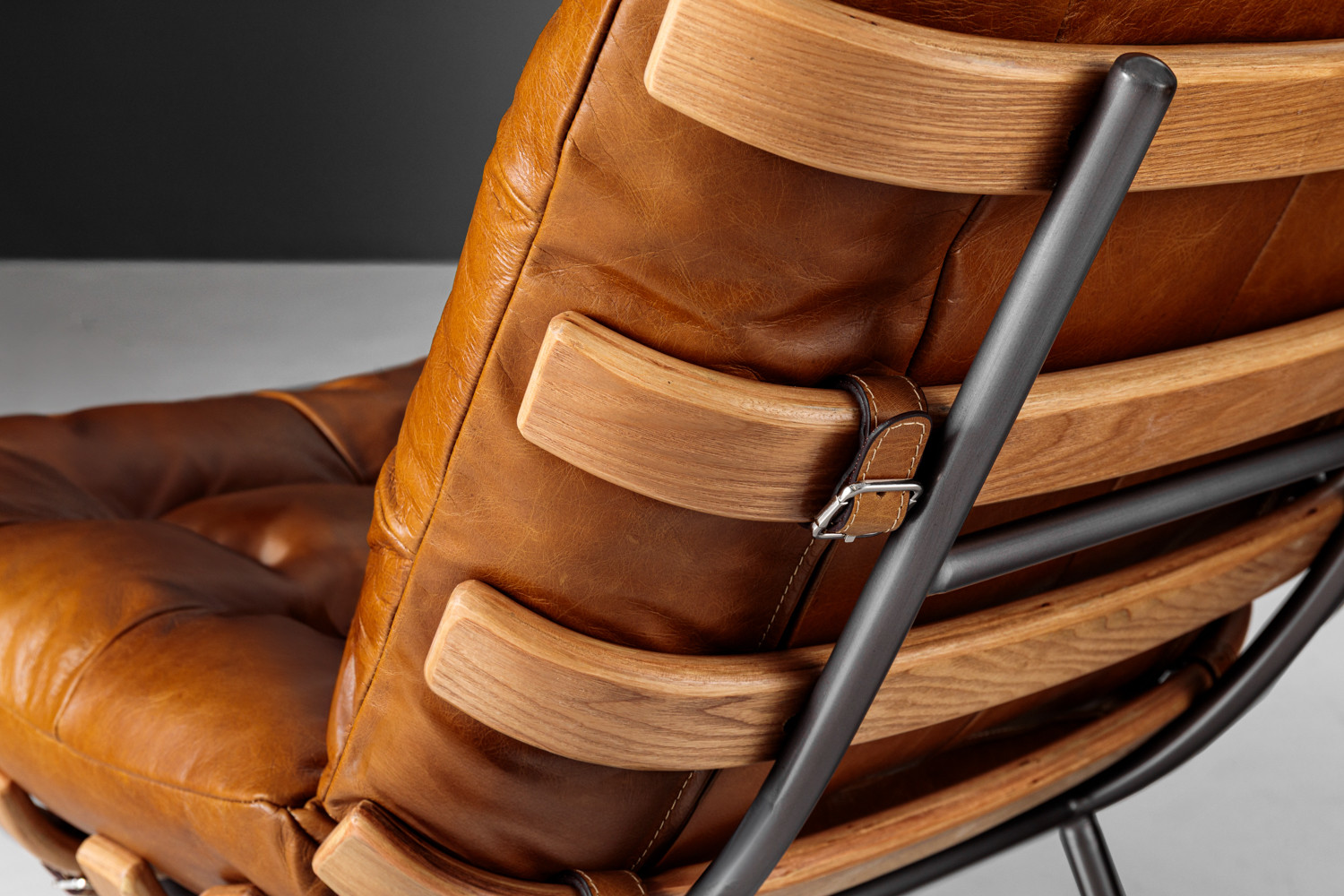 Fidel Leather Chair - Tan | Cielo