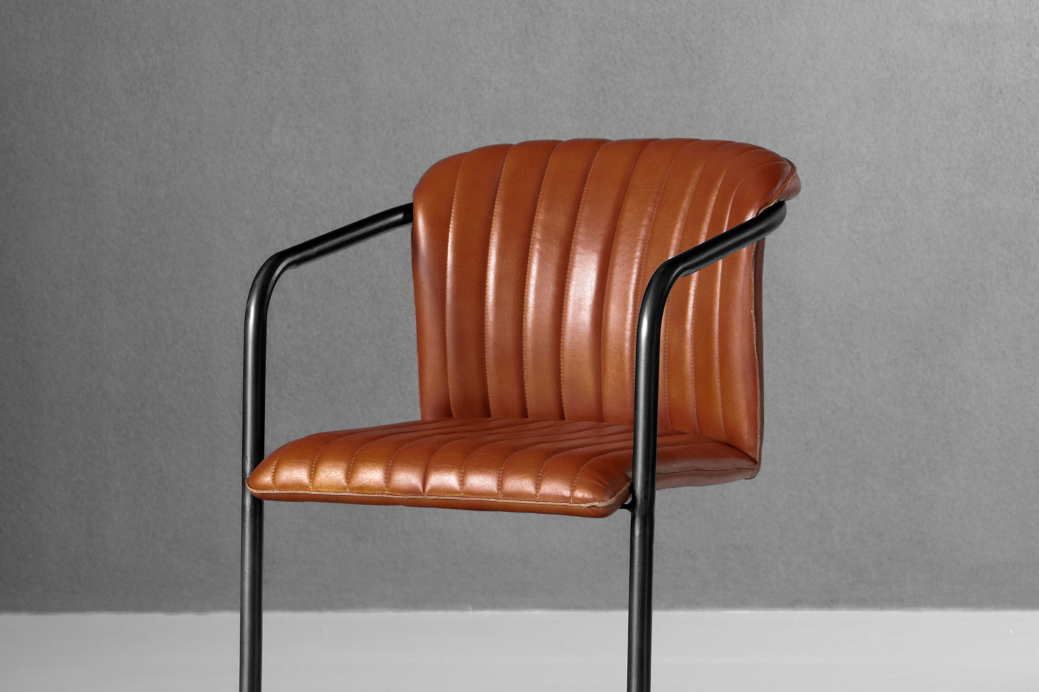 Arizona Leather Dining Chair - Bourbon For Sale | Cielo