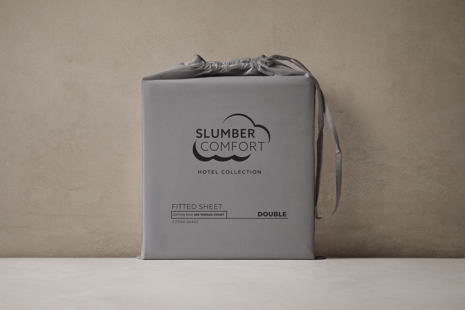 Fitted Sheet Double Grey For Sale | Cielo
