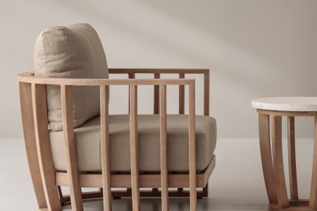 St Lucia Patio Cocktail Set - Taupe For Sale | Cielo