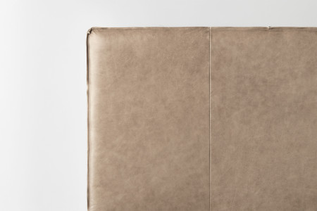 Matlock Leather Headboard King Smoke For Sale | Cielo