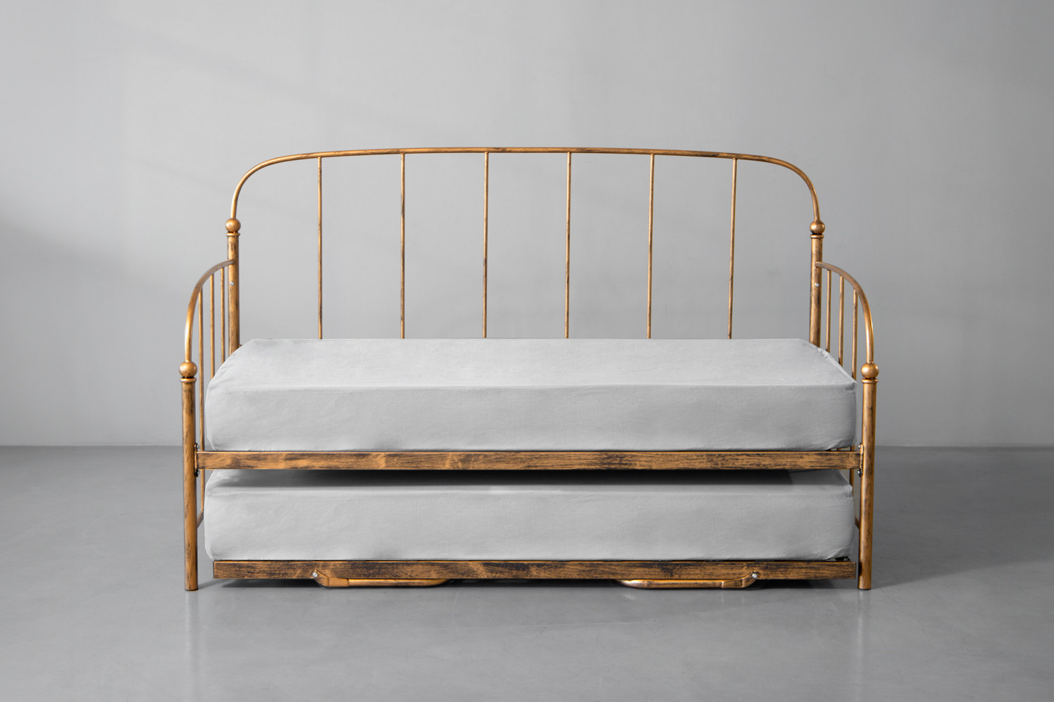 Helena Daybed Complete - Brushed Gold For Sale | Cielo