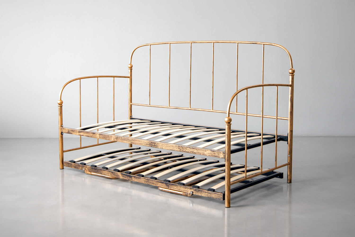 Helena Daybed Complete - Brushed Gold For Sale | Cielo