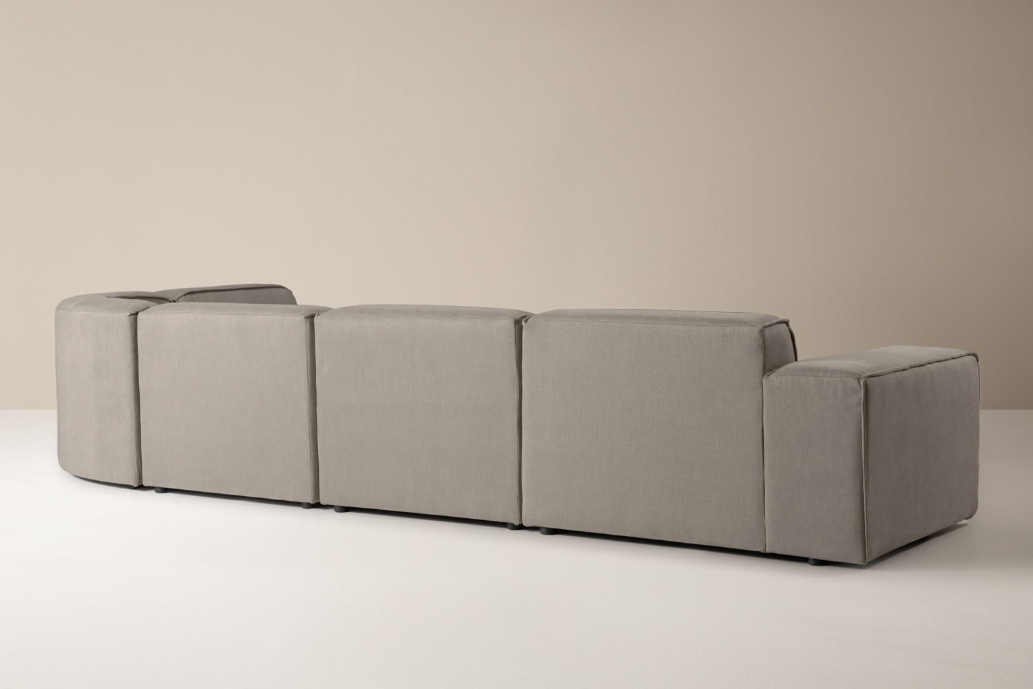 Jagger Modular Grand Corner Couch - Cloud Grey | Cielo