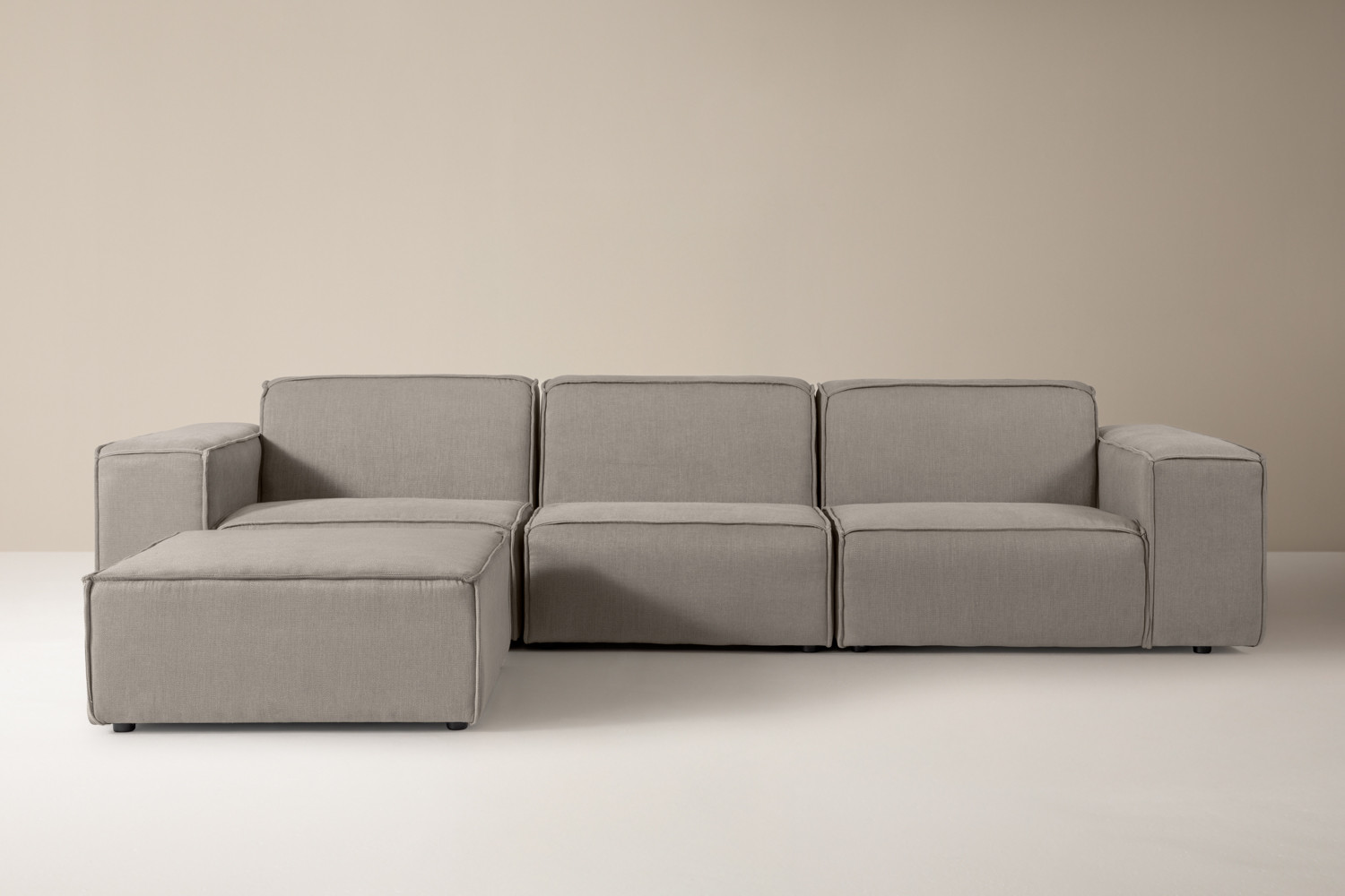 Jagger Modular Daybed - Cloud Grey | Contemporary Lounge Seating | Cielo