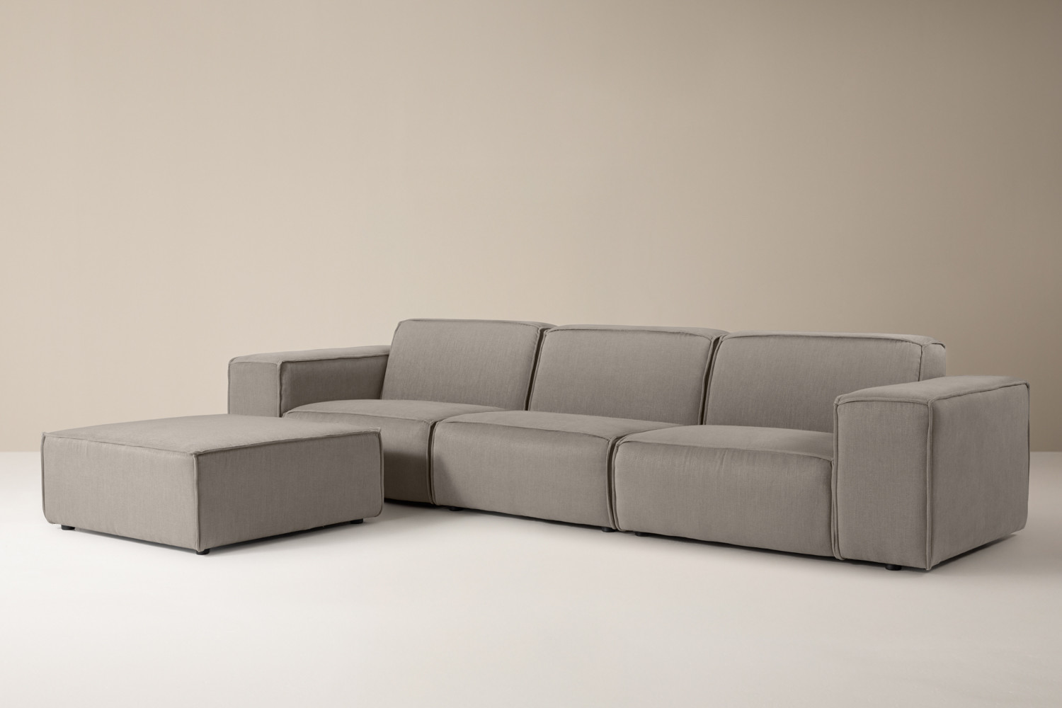 Jagger Modular Daybed - Cloud Grey | Contemporary Lounge Seating | Cielo