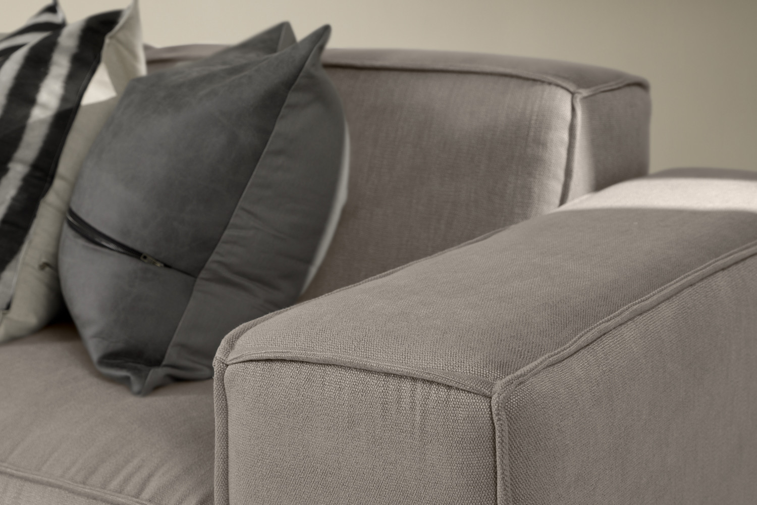 Jagger Modular Daybed - Cloud Grey | Contemporary Lounge Seating | Cielo