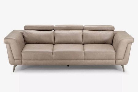 Demo - Laurence 3-Seater Couch - Sandstone