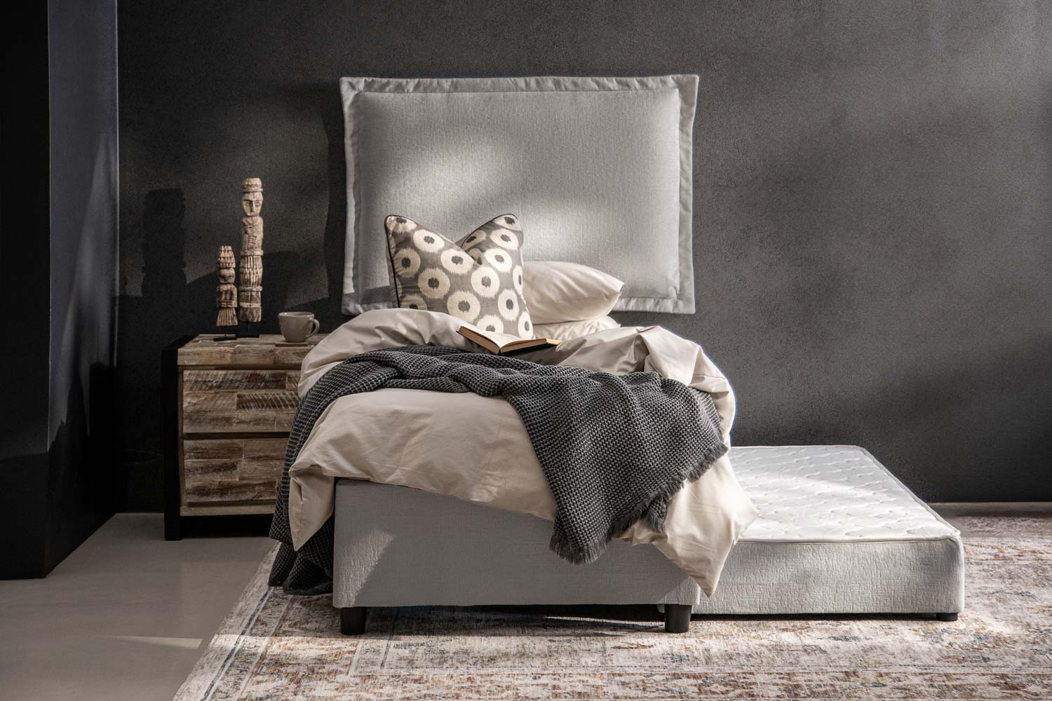 Lyla Dual Function Bed Single Bone For Sale | Cielo