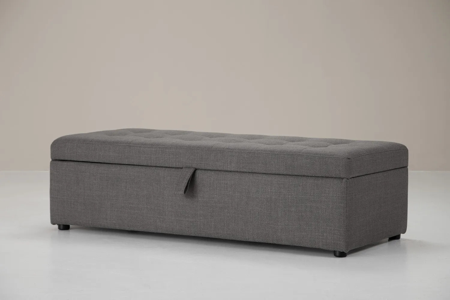 Alora Storage Ottoman - Avalon Grey For Sale | Cielo