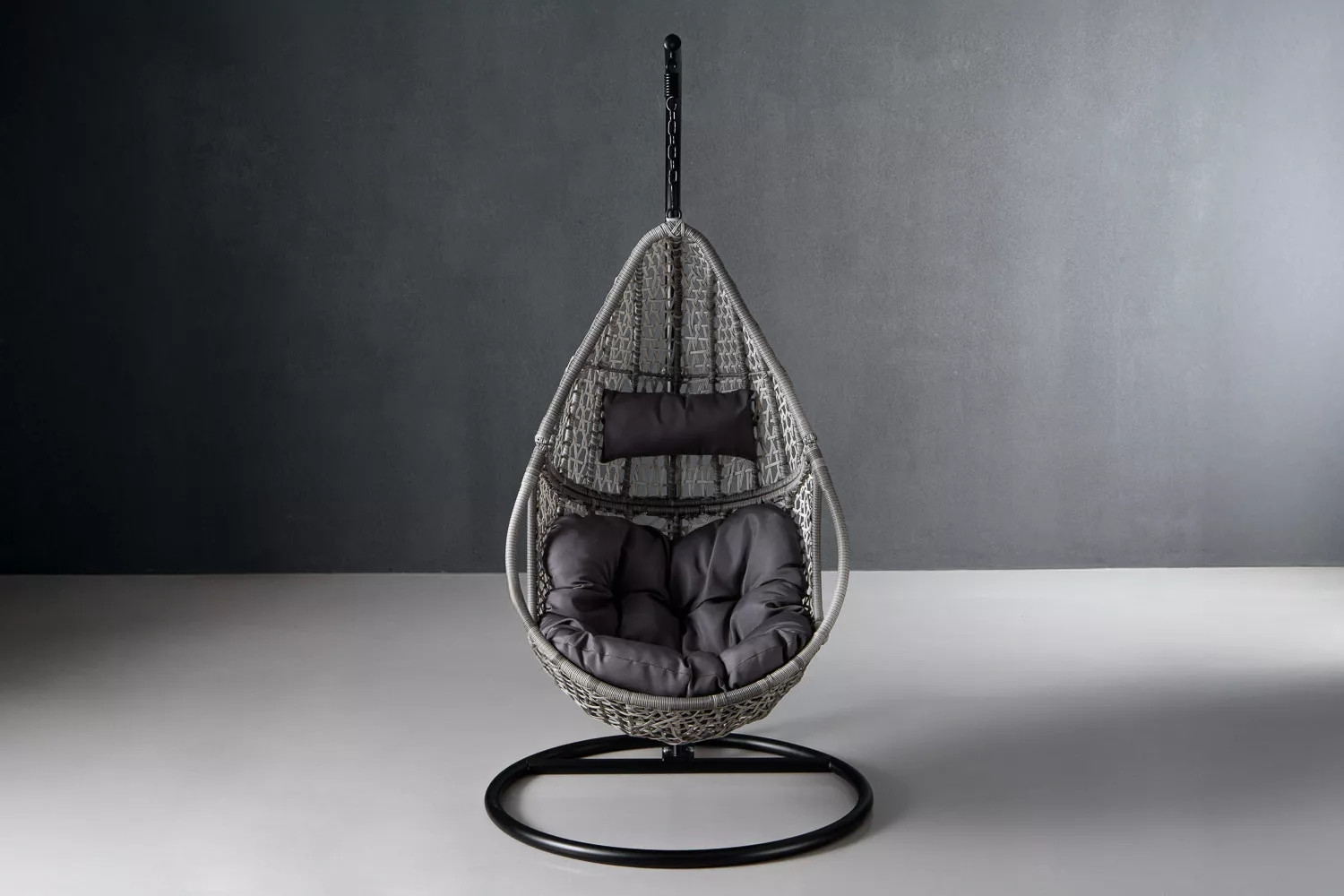 Addilyn Hanging Chair - Charcoal For Sale | Cielo