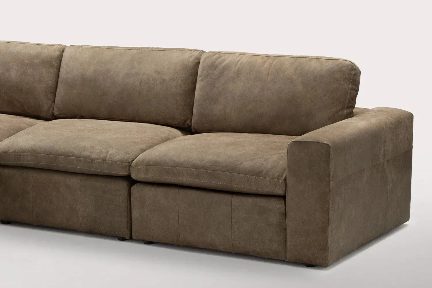 Bexley Leather Modular - Daybed - Dune For Sale | Cielo