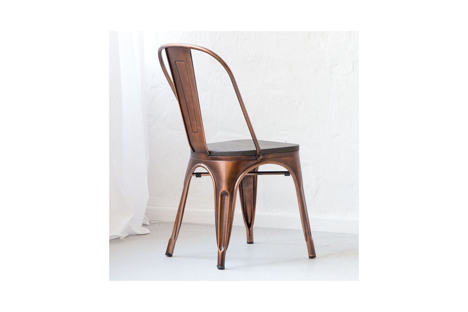 Oslo Metal Dining Chair - Copper