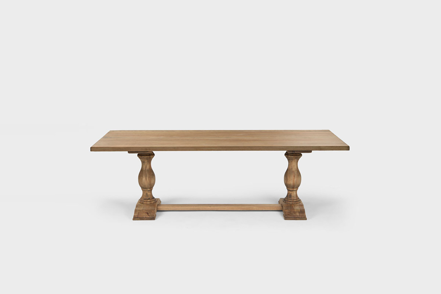 Bordeaux Christian 8 Seater Leather Dining Set - 2.4m | Cielo