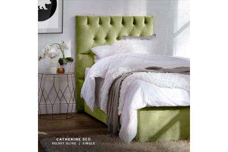 Catherine Bed - Single Extra Length | Bedroom | Beds | Headboards
