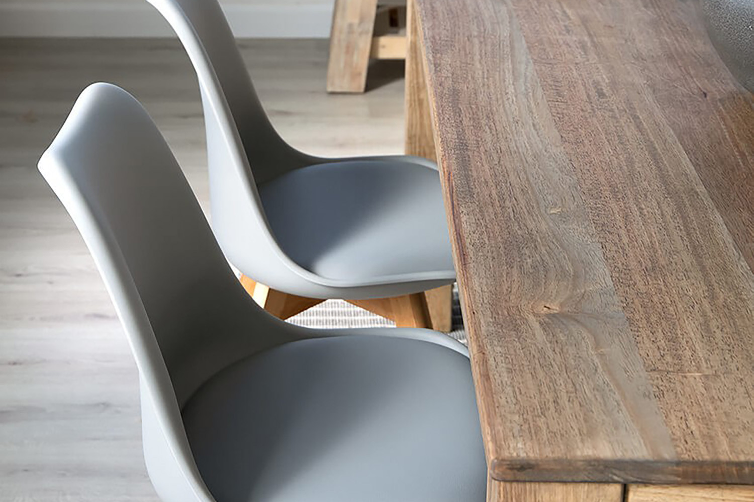 Montreal Atom 6 Seater Dining Set (1.8m) - Grey | Cielo