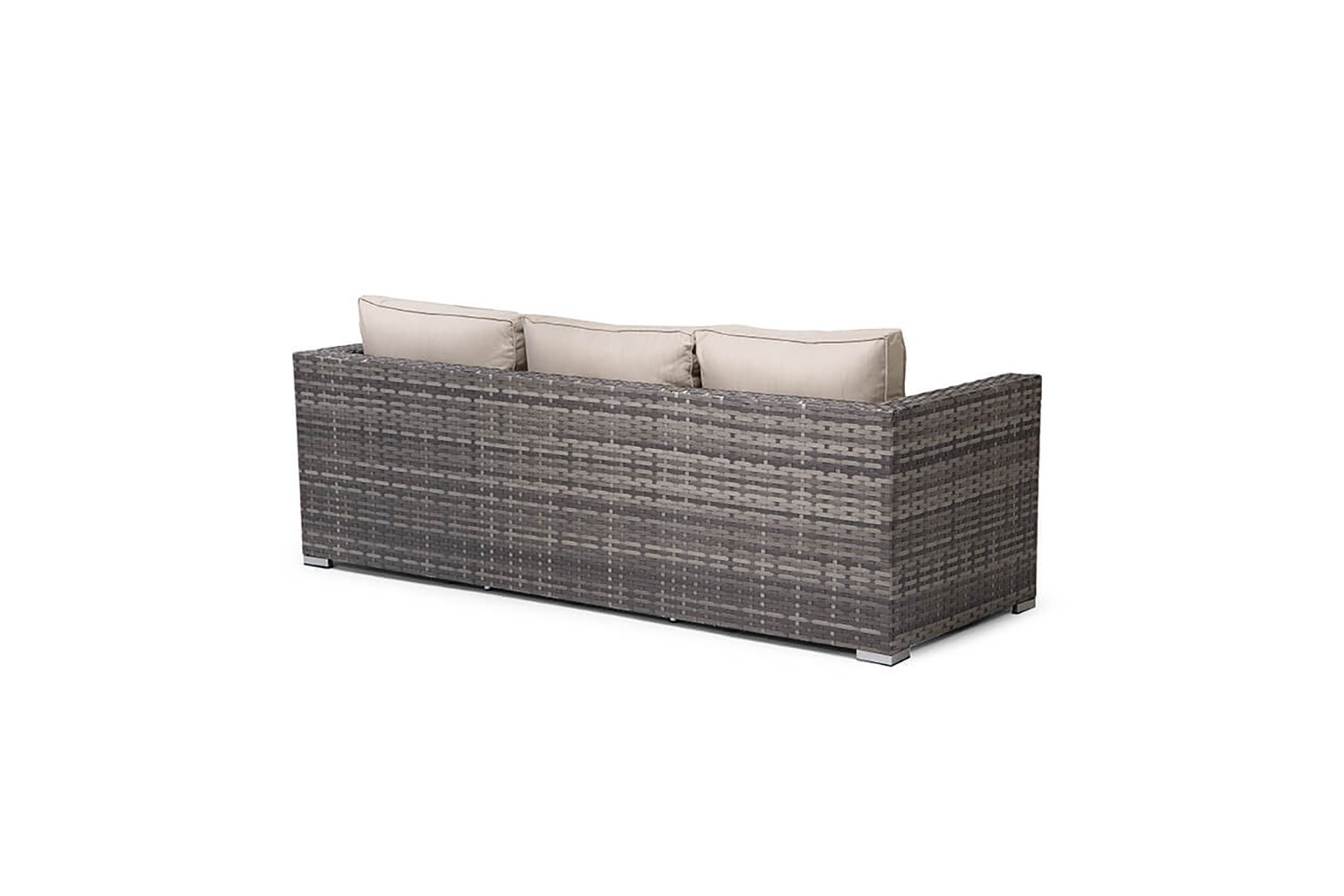 Montae 4 Piece Patio Lounge Set - Titanium | Cielo