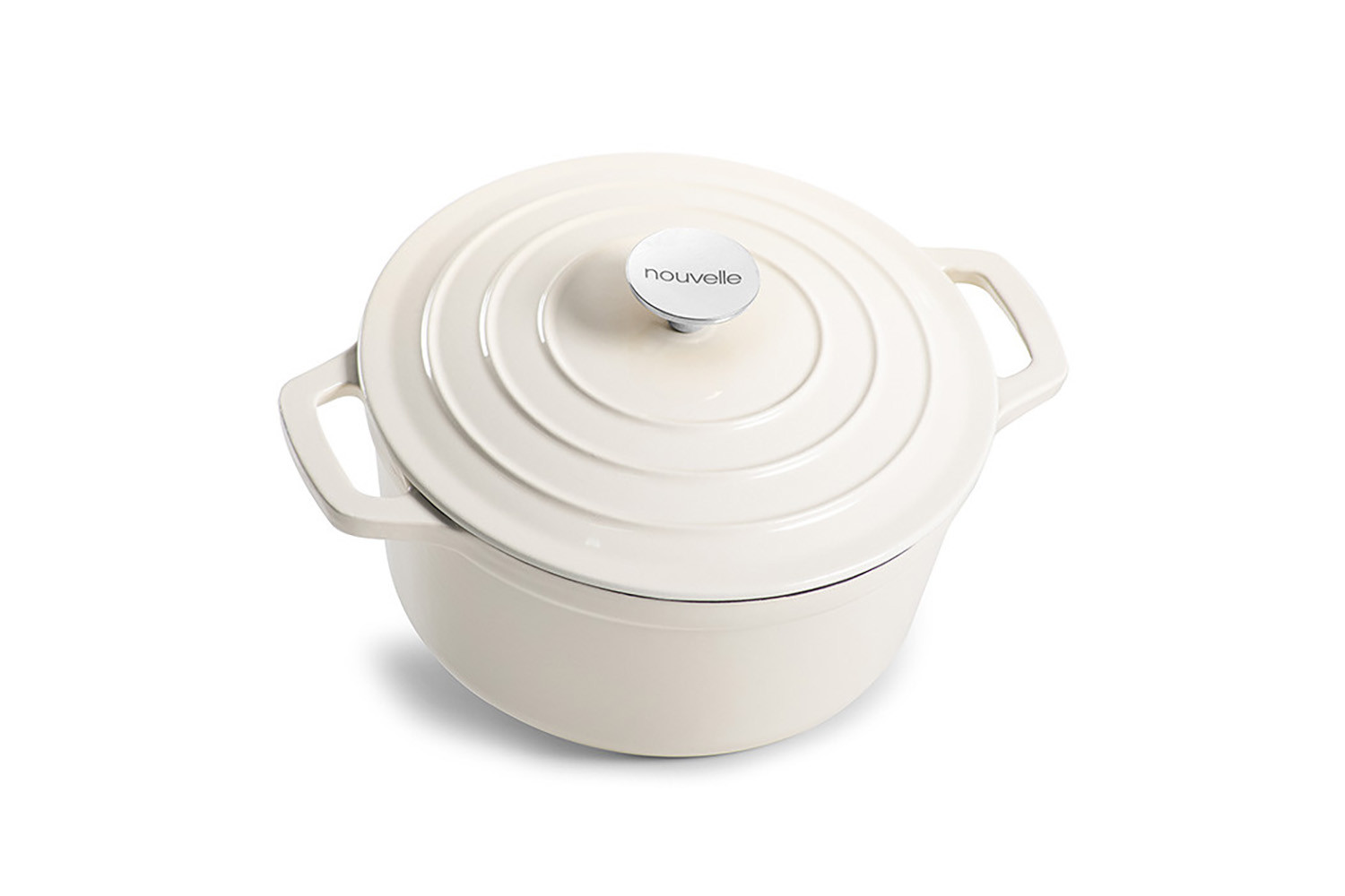 Nouvelle Cast Iron Casserole - 24cm - Buttermilk | Cielo