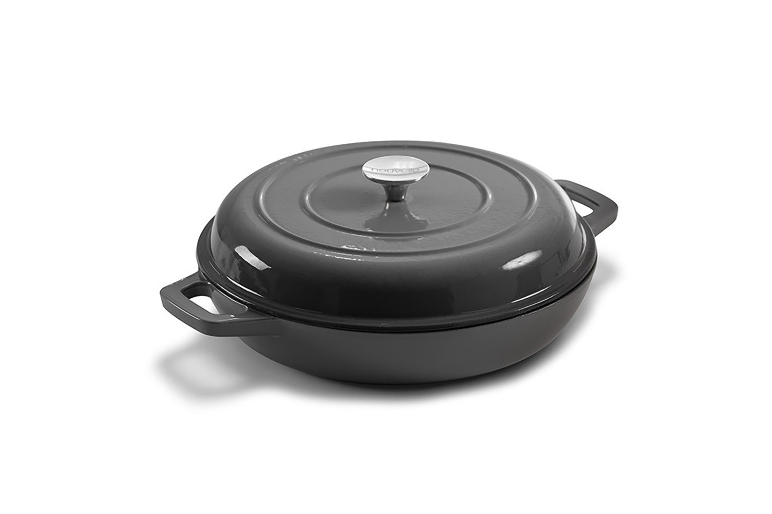 Nouvelle Cast Iron Oven Pan - 30cm - Grey | Cielo