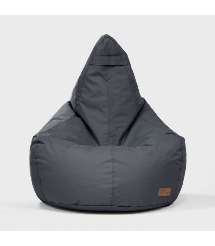 Linc Dark Grey Pearshape Bean Bag | Bean Bag Chairs | Cielo