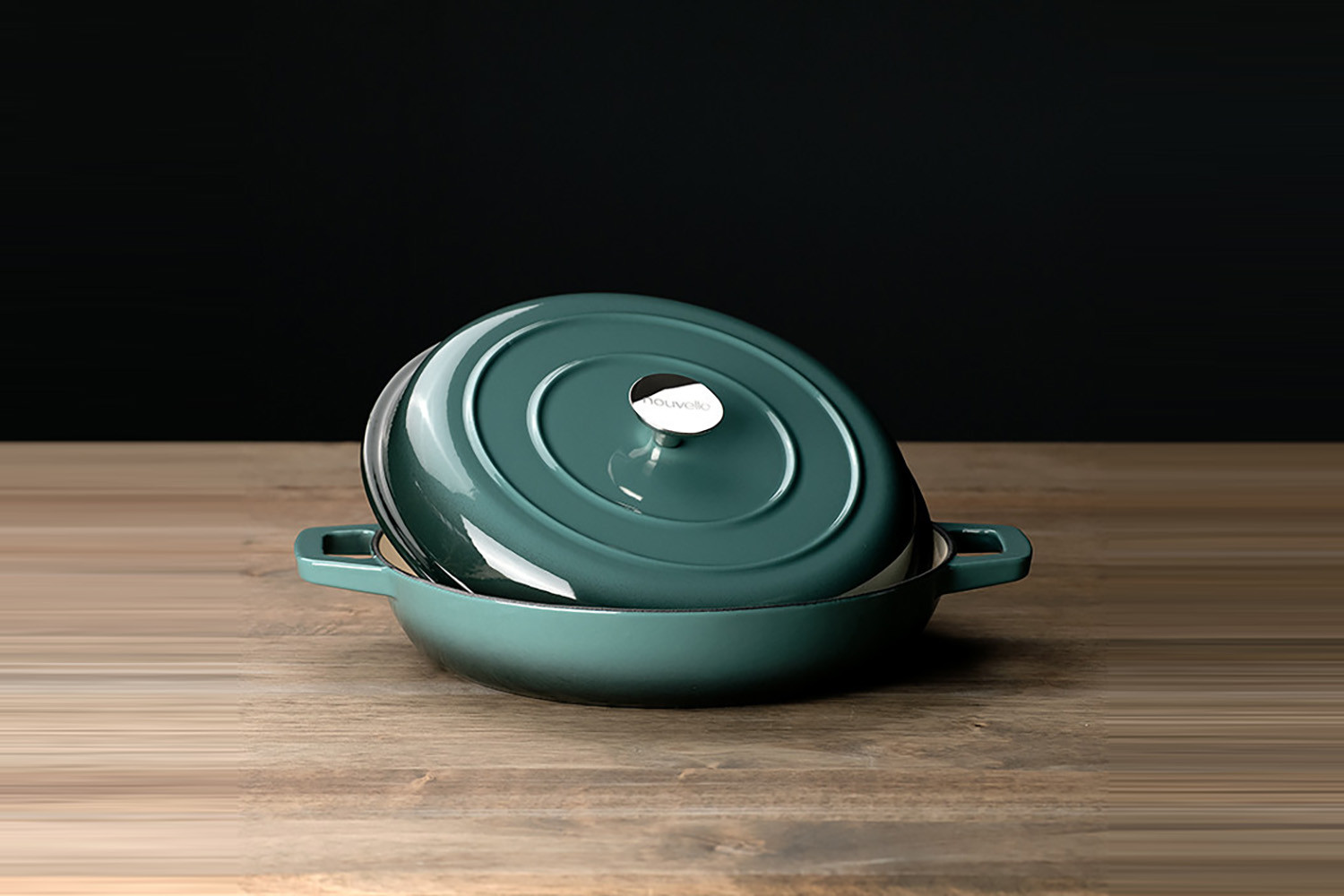 Nouvelle Cast Iron Oven Pan - 30cm - Forest | Cielo