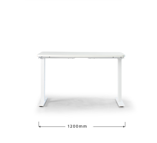 Axon Standing Desk - White - 1.2m | Cielo