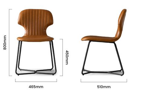Benson Dining Chair - Tan | Cielo