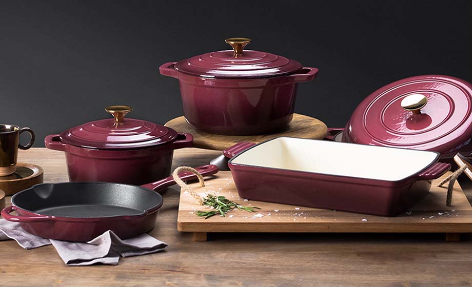 5 Valuable Benefits of Enamel Cast Iron Cookware | Healthier Cooking