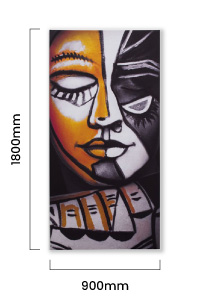 Face Abstract Canvas | Cielo