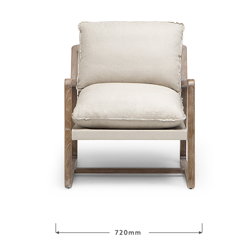 Clyde Armchair - Stone | Cielo