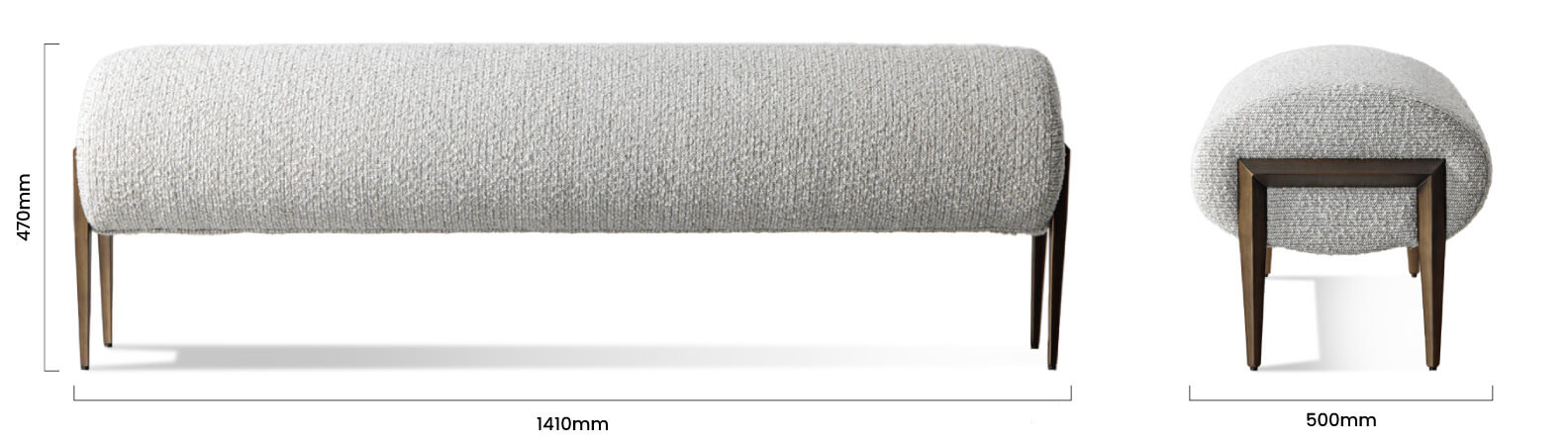 Eden Bench - Alabaster For Sale | Cielo