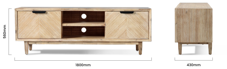 McKenna TV Stand - Large | Cielo