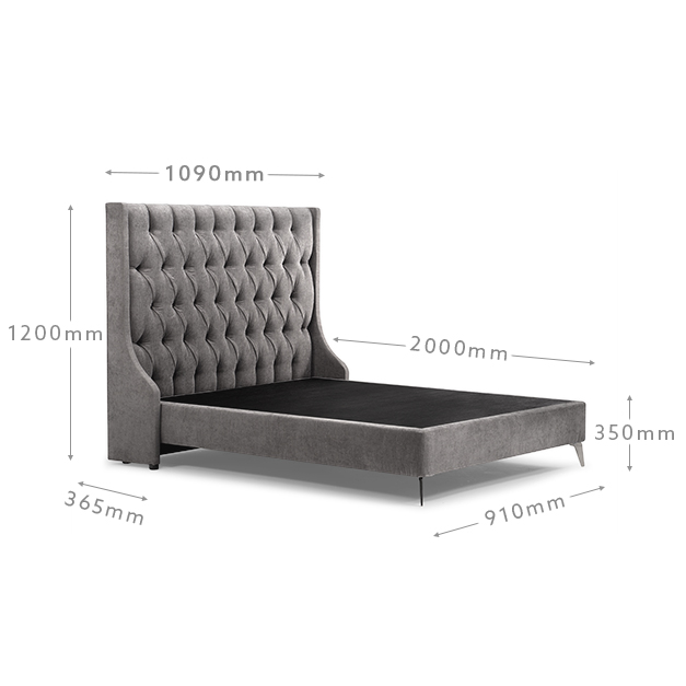 Madison Bed - Single XL | Cielo