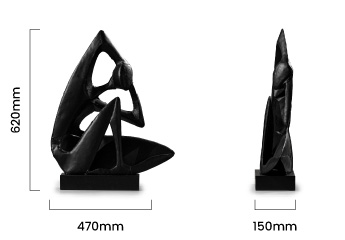 Metal Sculpture - Awaken | Cielo