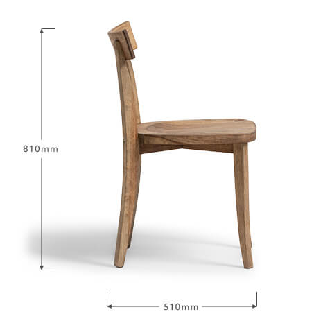 Nera Dining Chair - Summer Oak For Sale | Cielo