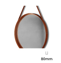 Nyla Leather Framed Mirror - Modern Elegance for Any Room | Cielo