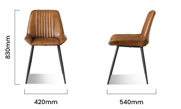 Reeves Leather Dining Chair | Cielo