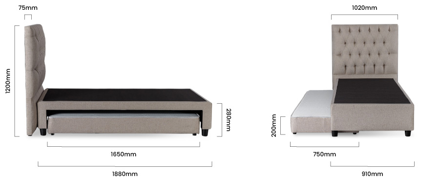 Skyler Dual Function Bed - Single | Cielo