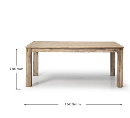Vancouver Dining Room Table - 1.6m | Cielo